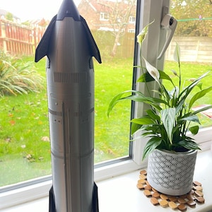 Spacex Starship S33 1:100 Model - Movable Flaps - High Quality - 50CM ...