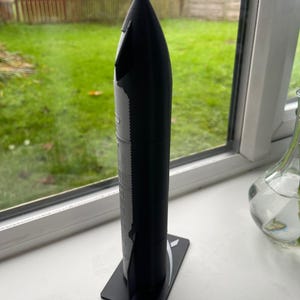 Spacex Starship V2 1:200 Model - With Stand - High Quality - 25CM Tall ...