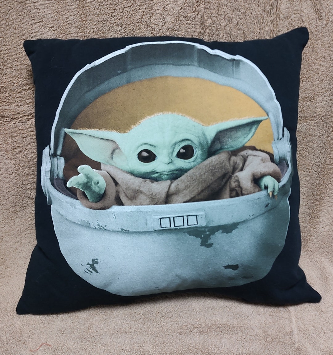 Star Wars Baby Yoda Grogu the Mandalorian Inspired 16" by 16 ...
