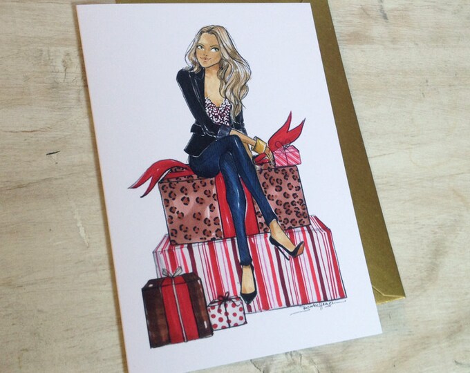 Stack of Gifts Card - Etsy