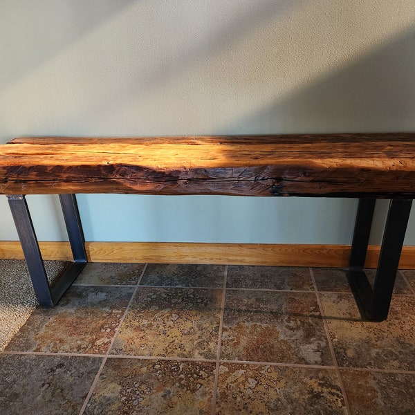 Barn Wood Bench - Etsy