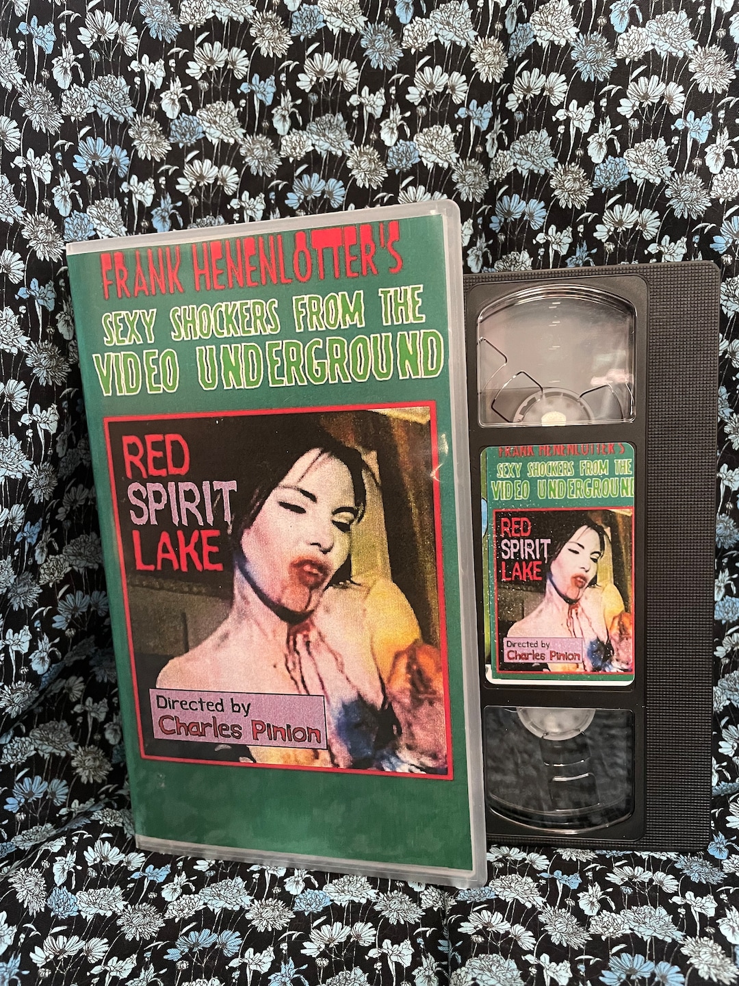 Red Spirit Lake Custom VHS art Piece - Etsy