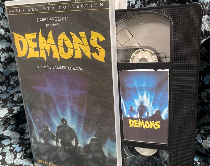 Demons Custom VHS “functional Art Piece” - Etsy