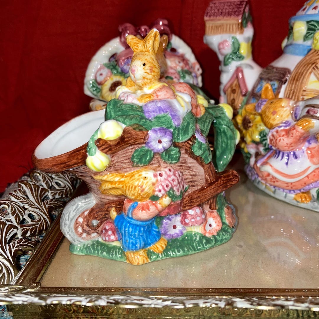 Vintage Spring Party Tea Set - Etsy