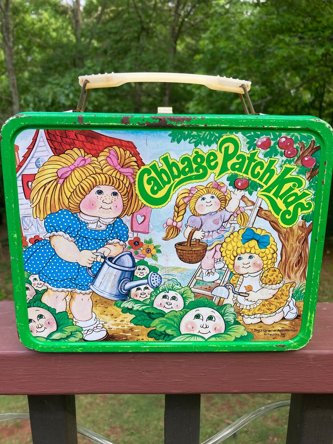 1983 Cabbage Patch Kids Metal Lunchbox - Etsy