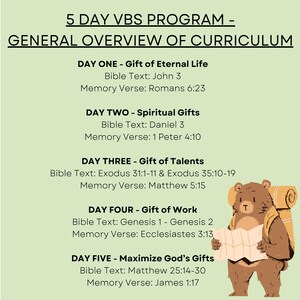 2026 Vacation Bible School Five Day Kit | VBS Skits, Curriculum, Guides ...