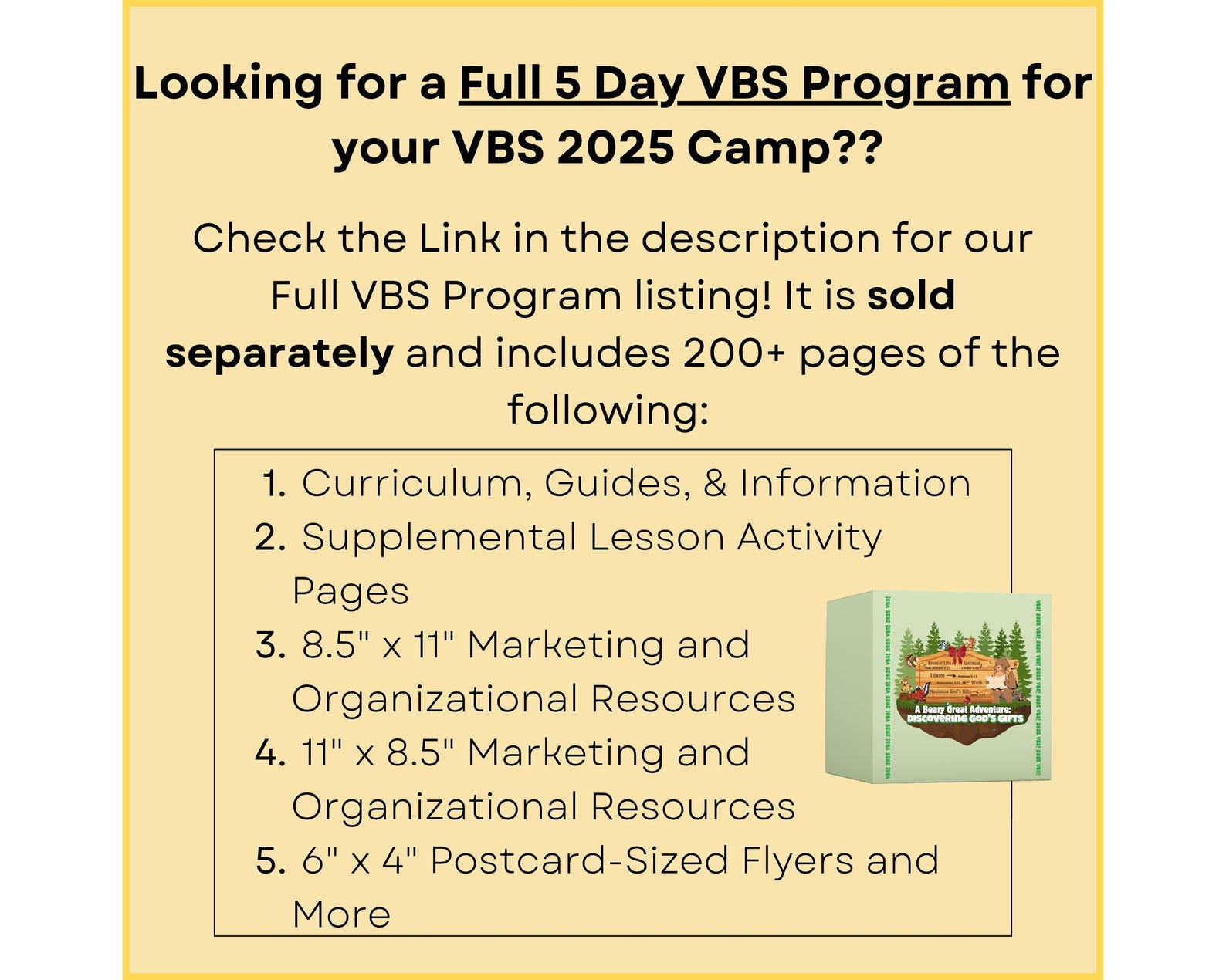 Vacation Bible School Forms Bundle of 10 | VBS Sign-up Registration ...