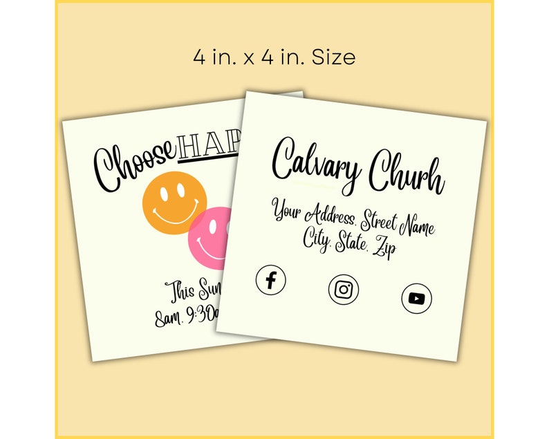 Church Invite Card Template | Ministry Church Service Flyer Invitation ...
