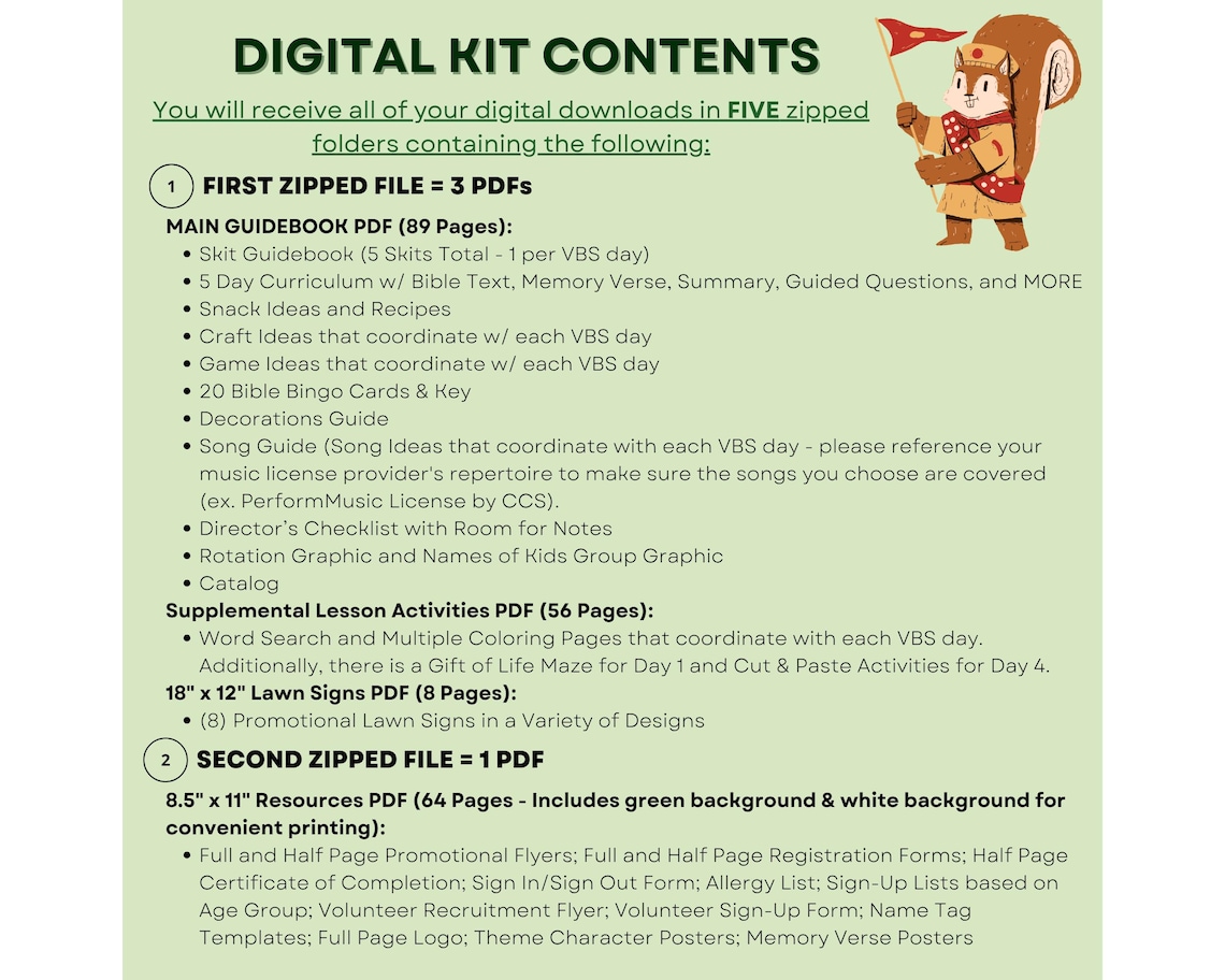 2026 Vacation Bible School Five Day Kit | VBS Skits, Curriculum, Guides ...