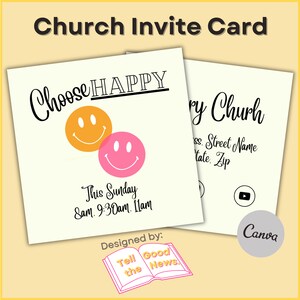Church Invite Card Template | Ministry Church Service Flyer Invitation ...