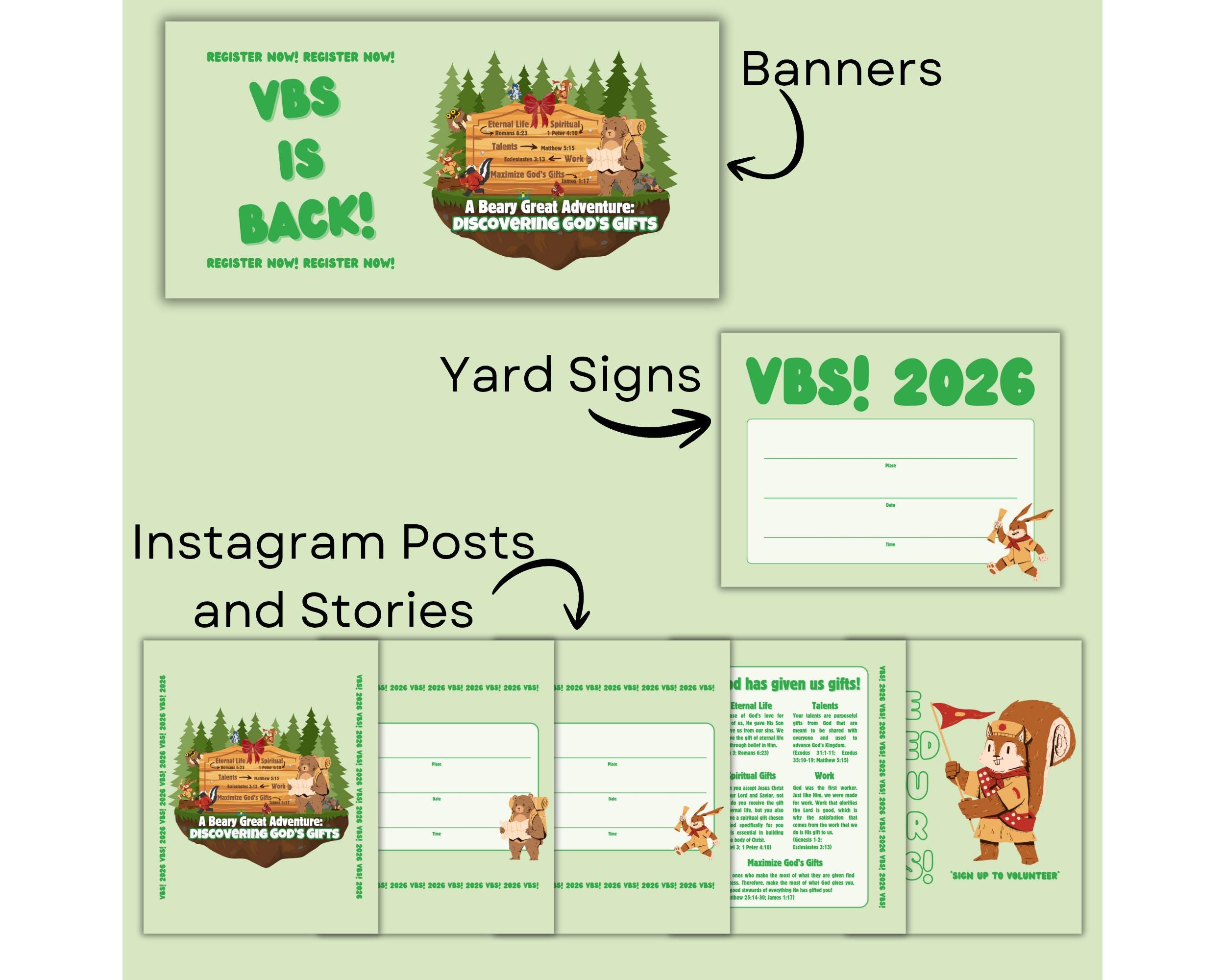 2026 Vacation Bible School Five Day Kit | VBS Skits, Curriculum, Guides ...