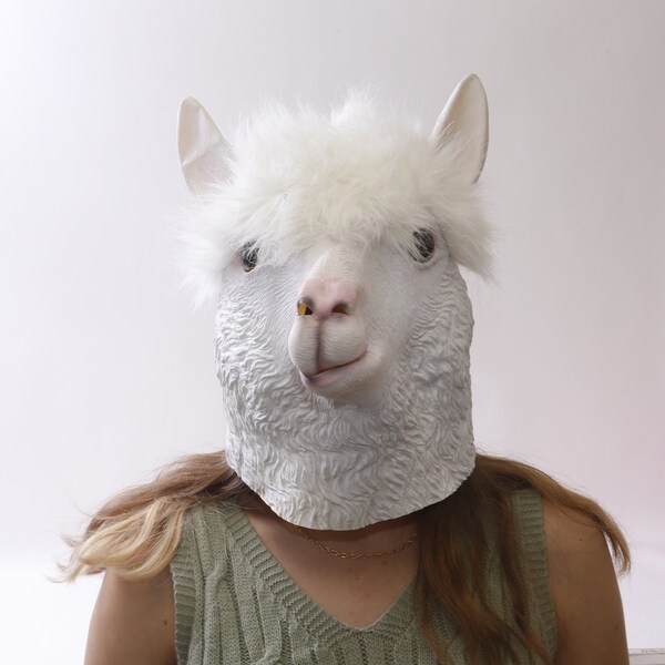 Goat Mask - Etsy