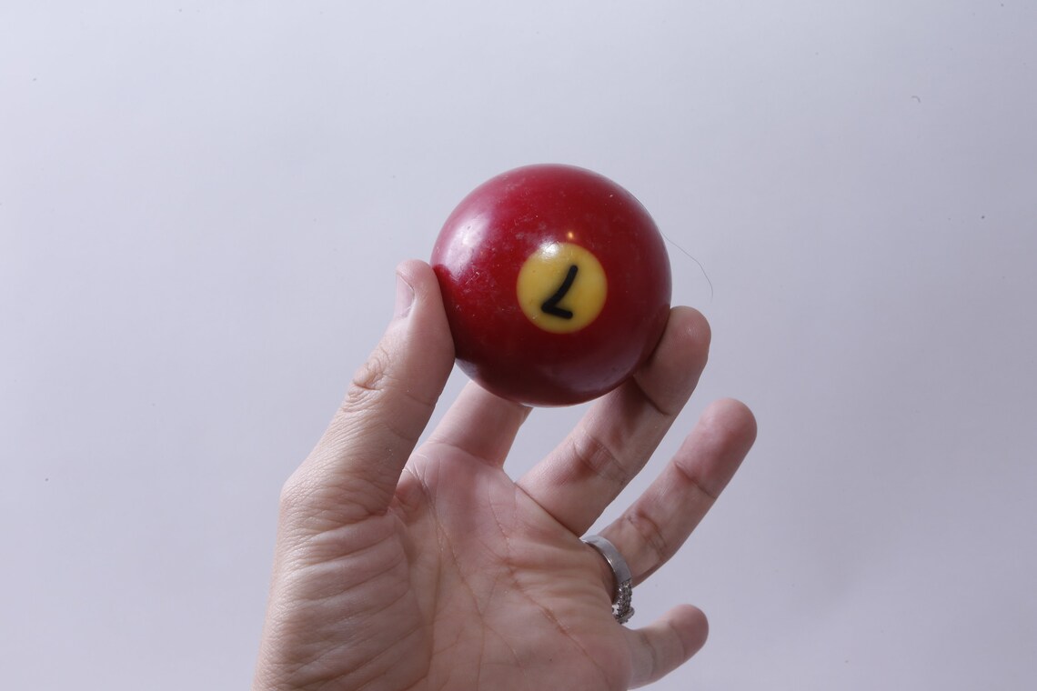 Maroon No 7 Seven Replacement Ball Billiards Ball Pool | Etsy