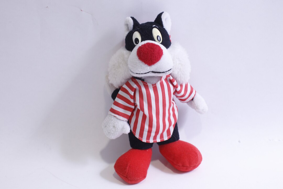 Sylvester the Cat, Small, Plush, Looney Tunes, Merrie Melodies, Cartoon ...