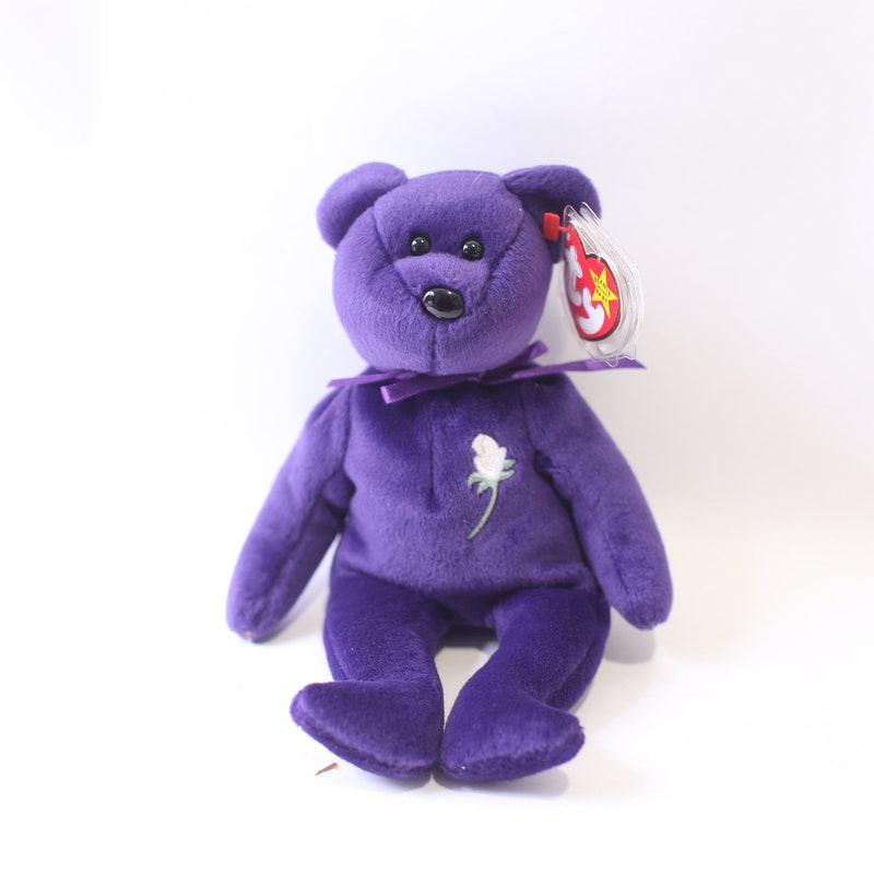Purple Princess Ty Beanie Baby - Etsy