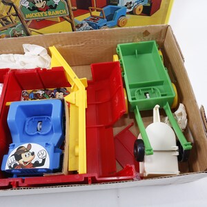 Mickey Mouse Power Ranch Disney Vintage Playset Western Cowboy - Etsy