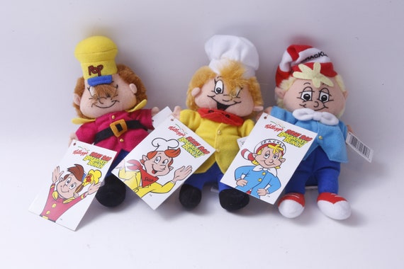 Kellogg's Bean Bag Breakfast Bunch Pop Snap Crackle | Etsy