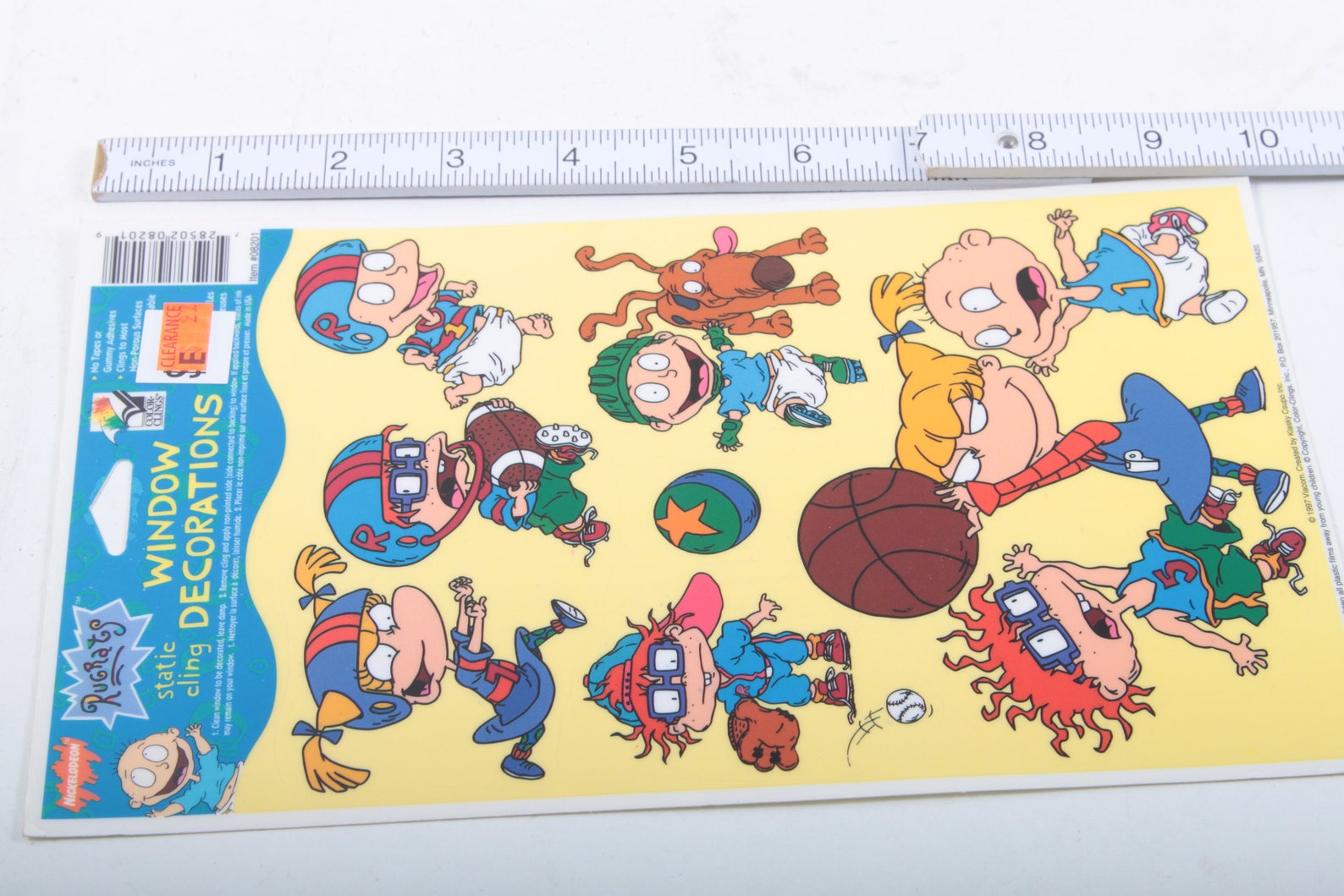 Nickelodeon Rugrats Vintage Window Clings Decorations Static - Etsy