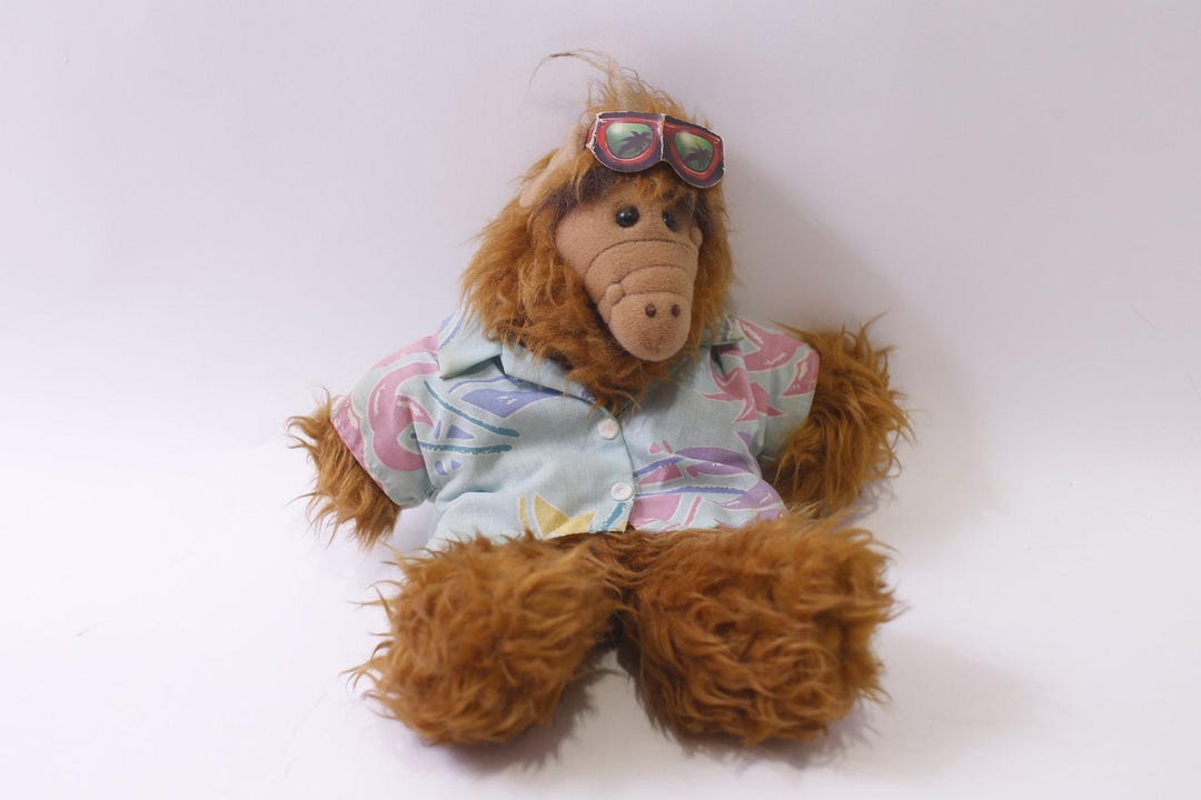 ALF, Hand Puppet, Plush, Hawaiian Shirt, Alien, TV Series, Storytelling ...