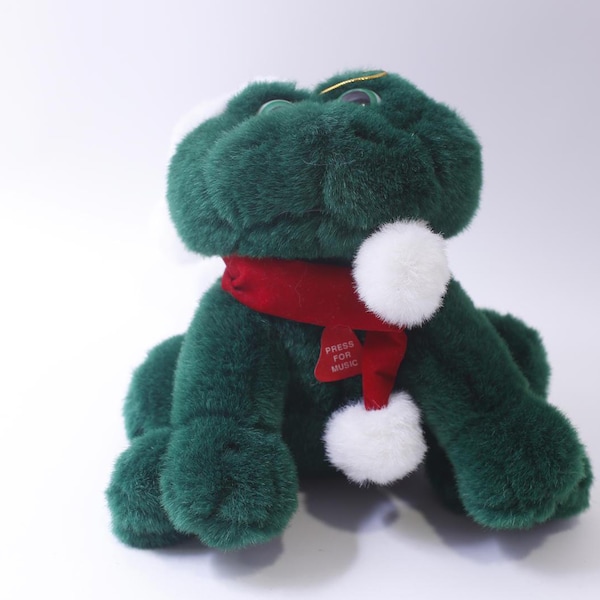 Singing Frog Plush - Etsy