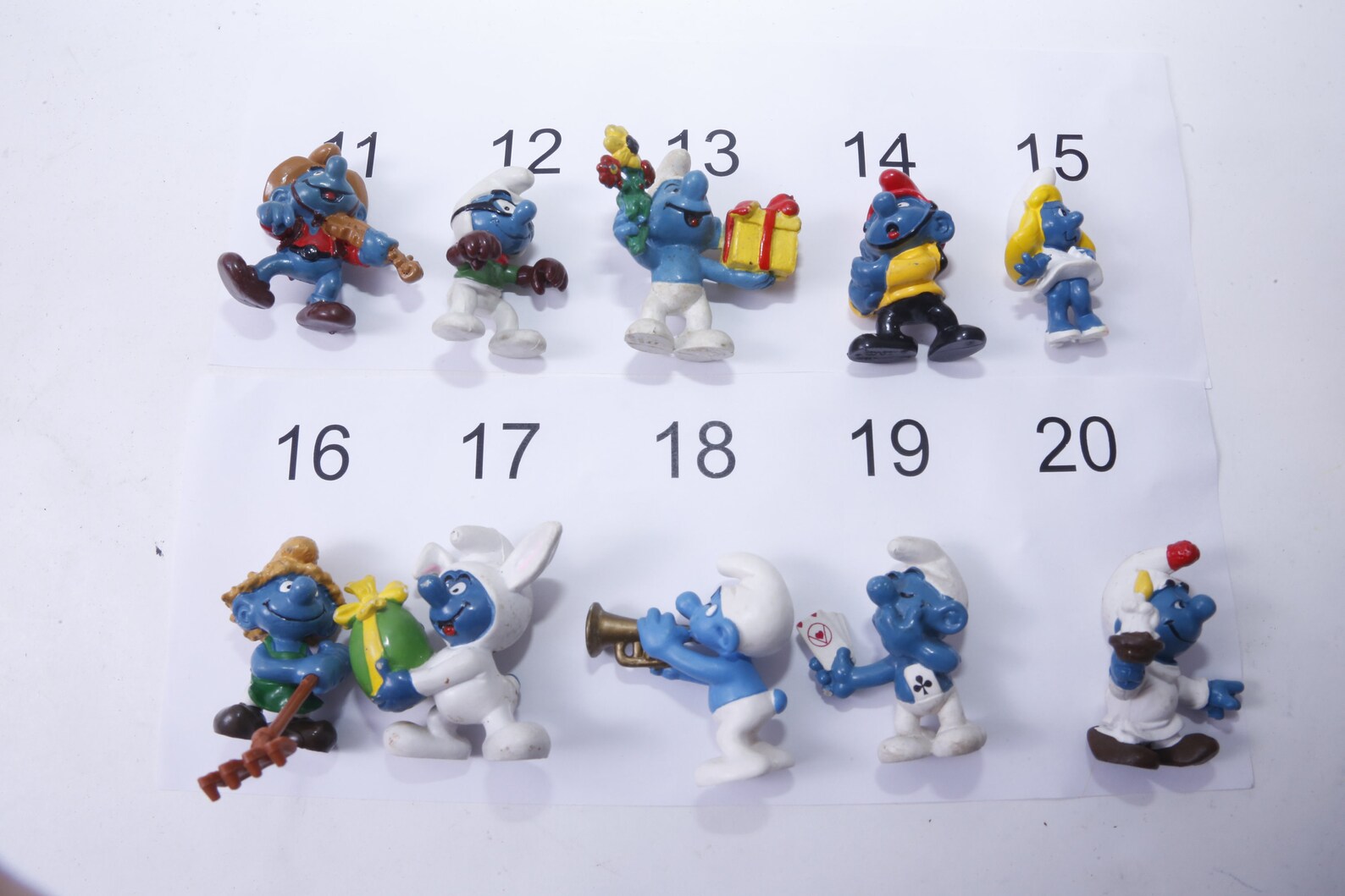 PICK YOUR OWN 1 Vintage 80s Smurfs Pvc Figures Toy Lot Cake | Etsy
