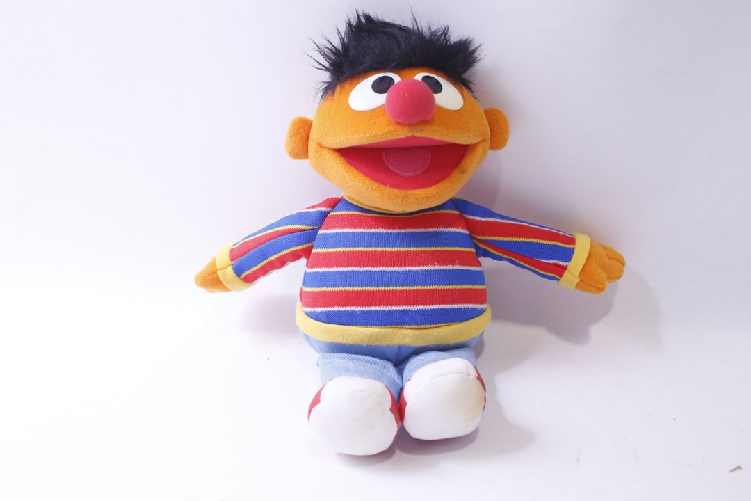 Sesame Street, Ernie, Plush, Soft Toy, 2002, Sesame Workshop ...