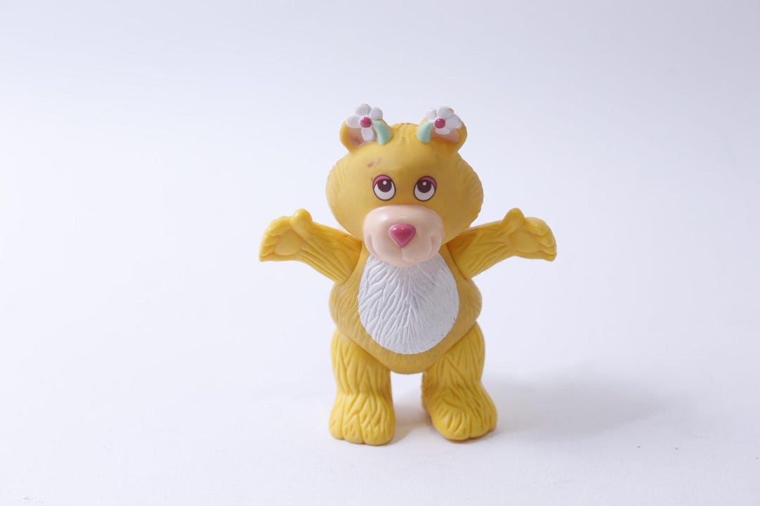 Wuzzles, Disney, Poseable, Butter Bear, Hasbro, 1985, Action Figure ...