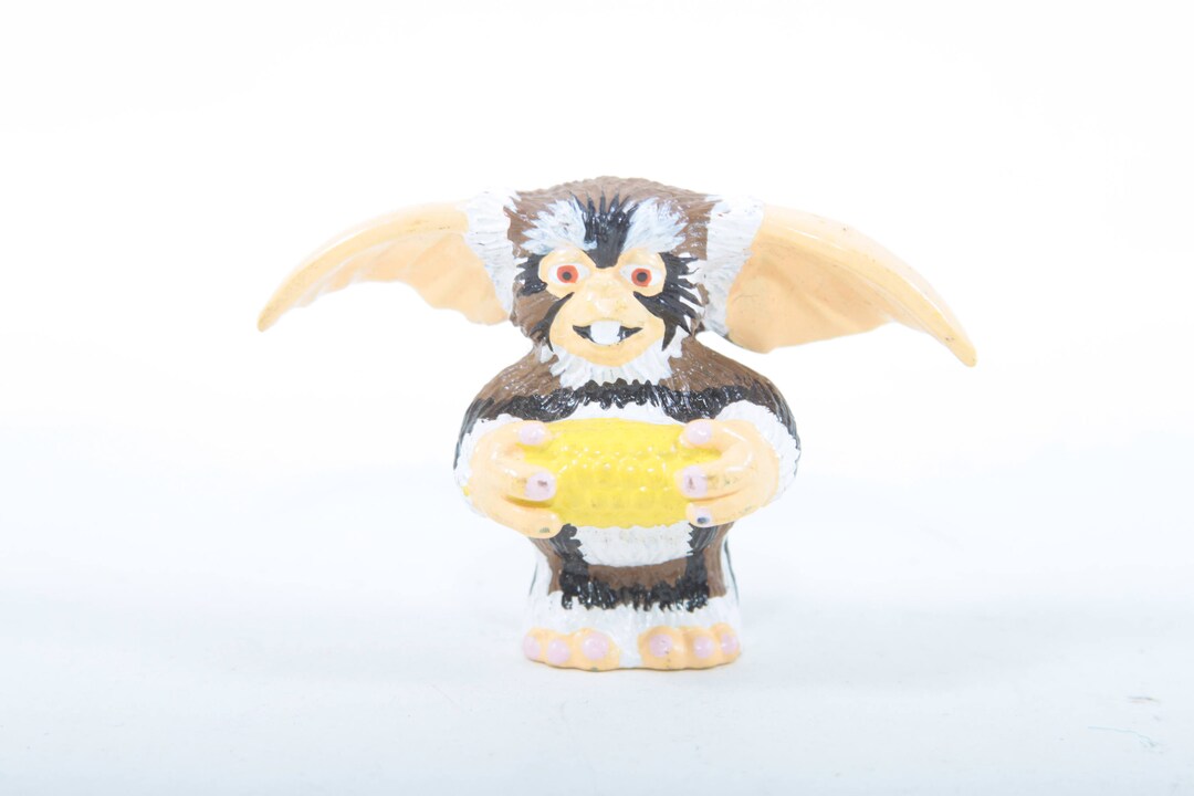 Gremlins PVC Eating Vintage 1980s Gizmo Smiling Figure Corn Doll ...