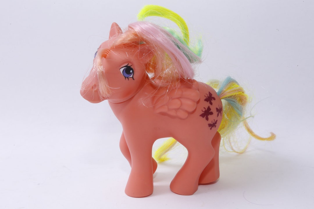 Hasbro, My Little Pony, Flutterbye, Pegasus, Rainbow Pony's, 1984 ...
