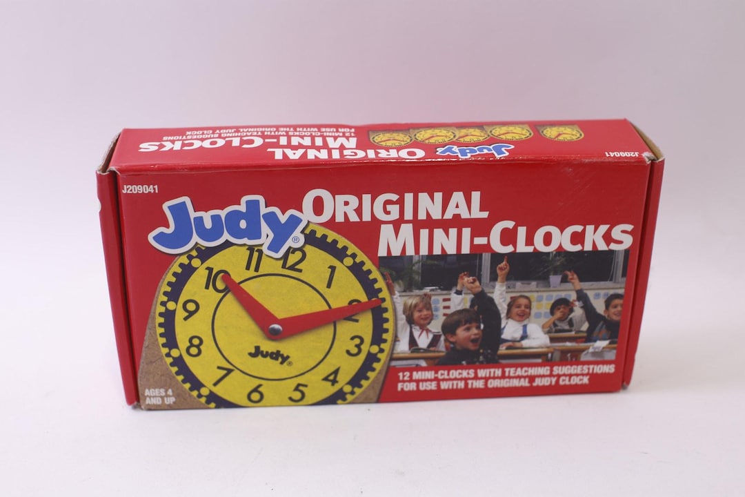 Judy, Instructo, Mini-clocks, School, Time, Learning, Teaching ...