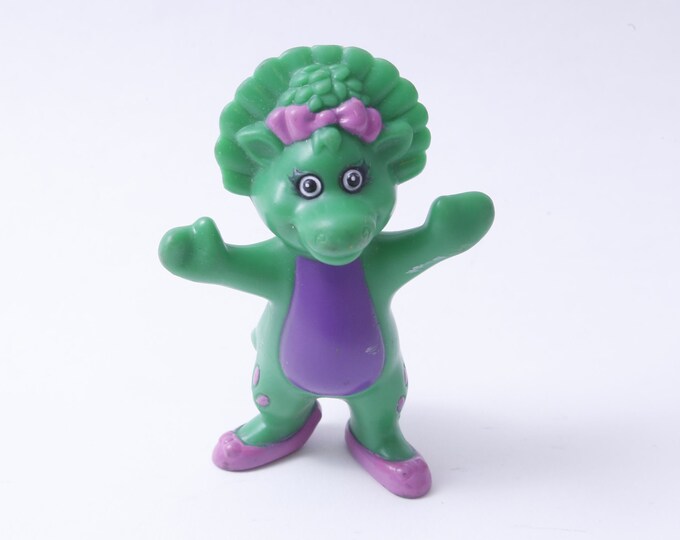 Barney & Friends, Baby Bop, Dinosaur, Triceratops, 3", PVC Figurine ...
