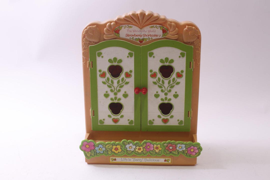 Strawberry Shortcake, Berry Patch Carry Case, Kenner, Toy, Playset ...
