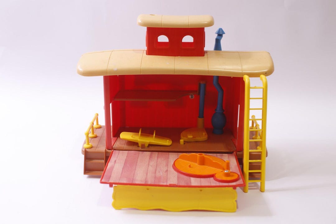 1980s, Get Along Gang, Clubhouse Caboose, Playset, Tomy, Vintage ...