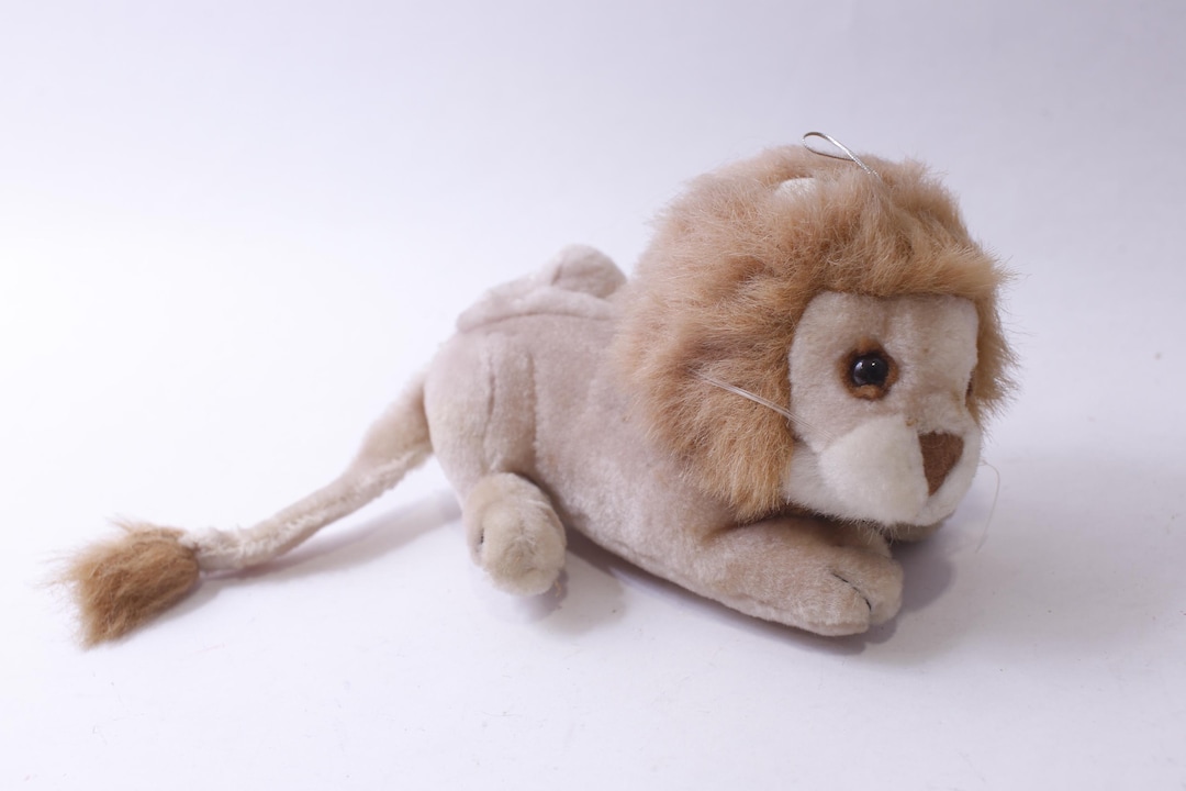 Hugfun, Plush Lion, Laying Down, Soft Toy, Hanging, Stuffed Animal ...