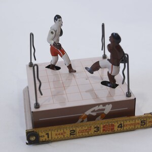 Slugger Champions, Biller, Tin, Wind up Toy, Boxing Ring, Repro, Rare ...