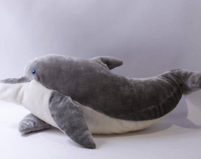 Sea World, Dolly, Dolphin, XL Plush, Vintage, Soft, Toy, 34", Stuffed ...