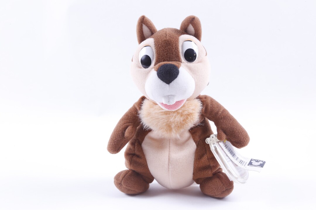 Disney, Chip 'n' Dale, Chipmunk, Plush, Soft, Toy, Doll, Cartoon ...