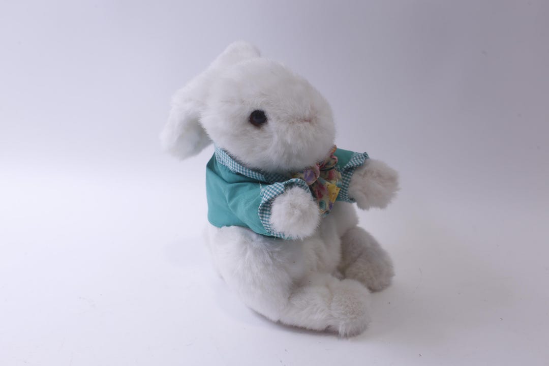 Peter Cottontail, White Bunny, Peter Rabbit, Plush, 1995, Commonwealth ...