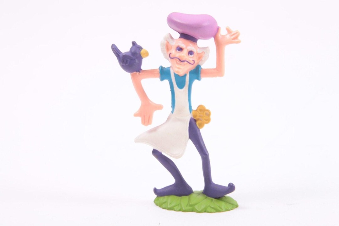 Strawberry Shortcake, Kenner, PVC Figure, Vintage Purple Pieman With ...