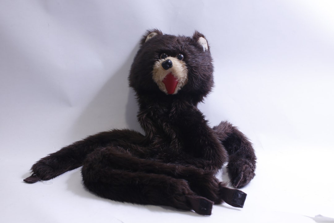 Large Brown Bear, Puppet Plush, 36", Long Limbs, Funny, Soft Toy ...
