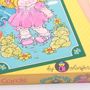 1985 Cabbage Patch Kids Sewing Cards Vintage Fun Activity Set SEALED by ...