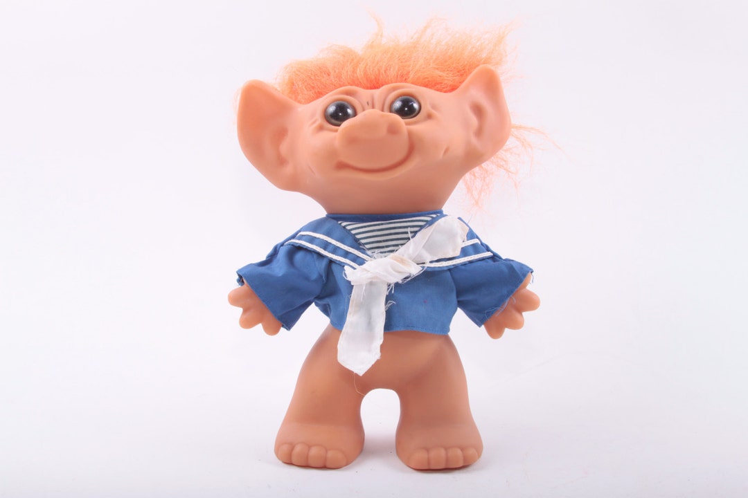 Uneeda Wishnik Troll Extra Large Collectible Sailor Occupation Norfin ...
