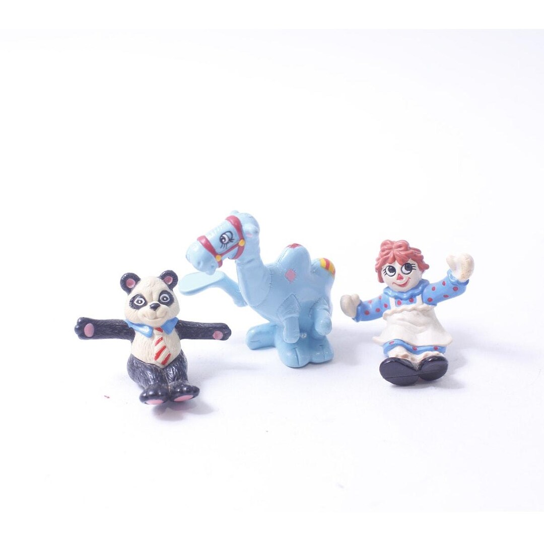 Raggedy Anne, Andy, Camel, Wrinkly Knees, Lot, Small, PVC Figure, Lot ...
