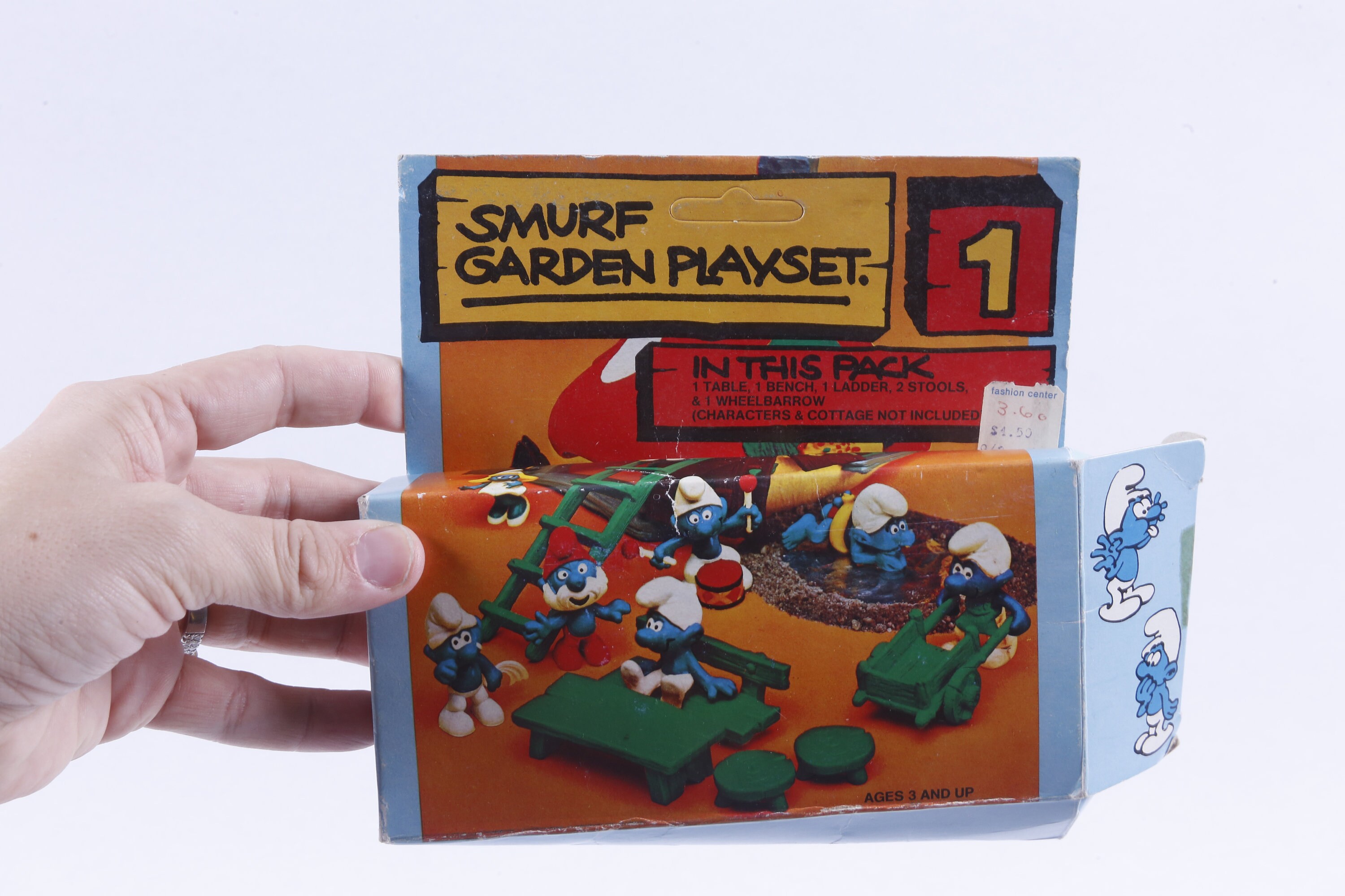 Toys & Hobbies TV & Movie Character Toys Smurfs Garden Playset Vintage ...