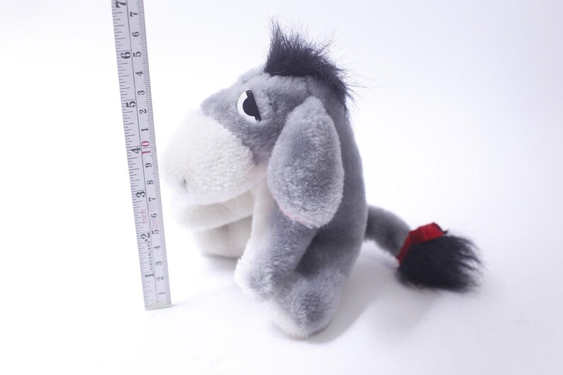 1980s, Winnie the Pooh, Eeyore, Small, Plush, Donkey, Disney Small ...