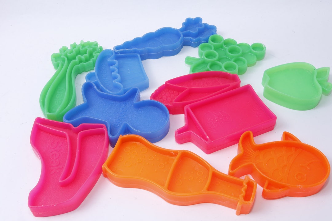 Fisher Price Fruits, Vegetables, Food, Fish, Bottle, Objects, Forms ...