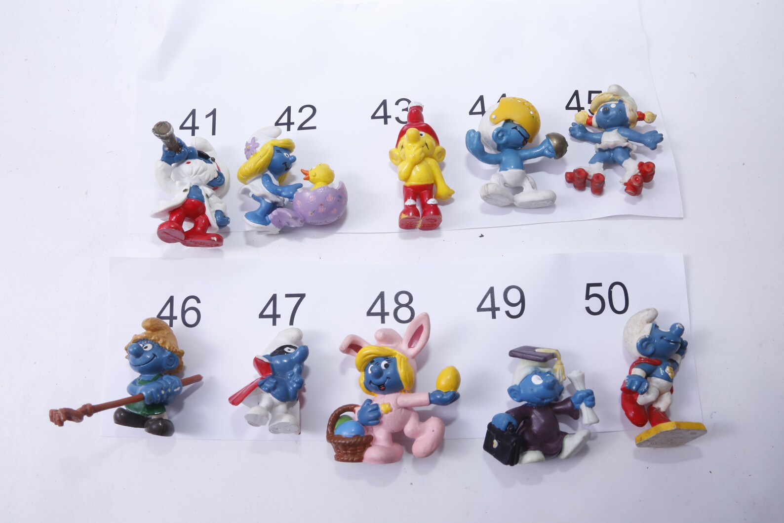 PICK YOUR OWN 1 Vintage 80s Smurfs Pvc Figures Toy Lot Cake | Etsy