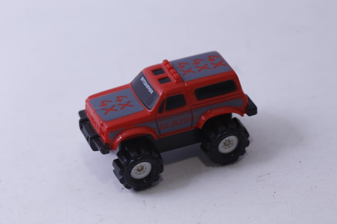 Schaper Stomper, Chevy Blazer, Red 4x4 Truck, Diecast Car, Toy Vehicle ...