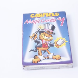 Garfield, Magic Cards, No 1, Great Garfini, Card Game, Board Game, UFS ...