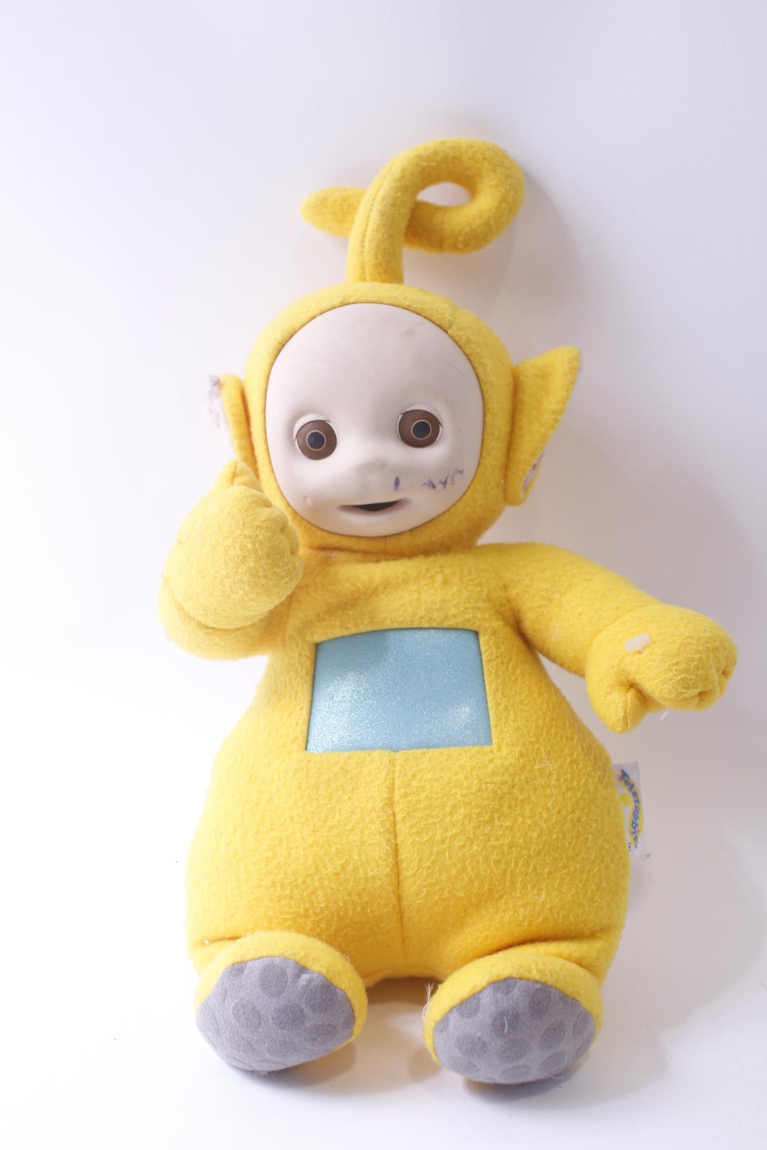 Teletubbies, Laa-laa, Soft Doll, Yellow, Toy Figure, Playskool, 1998 ...